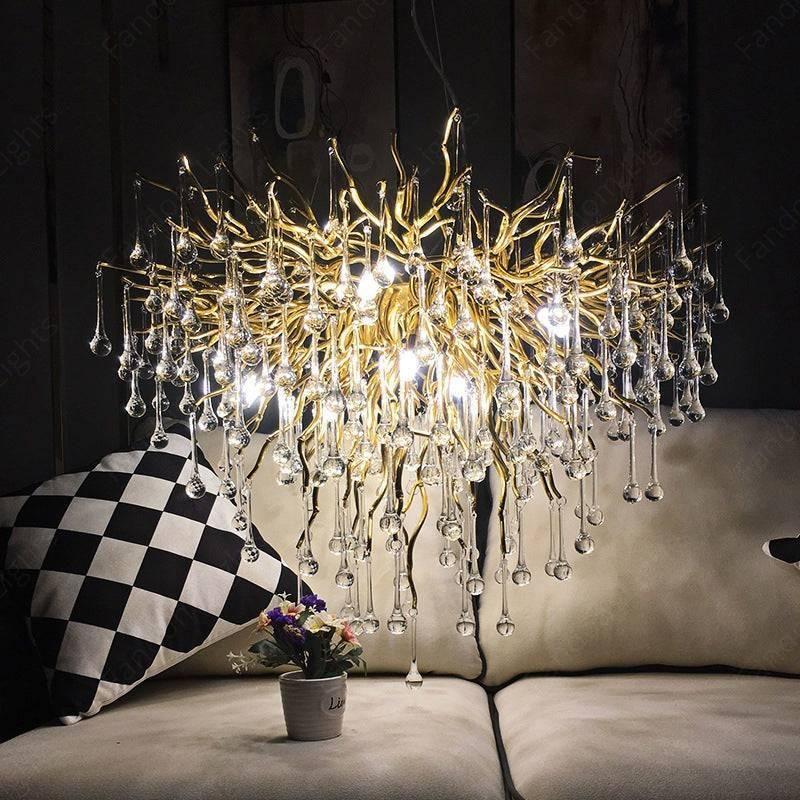 fandom-lights-chandelier-600-mm-gold-metal-water-drop-led-chandelier-mm ...