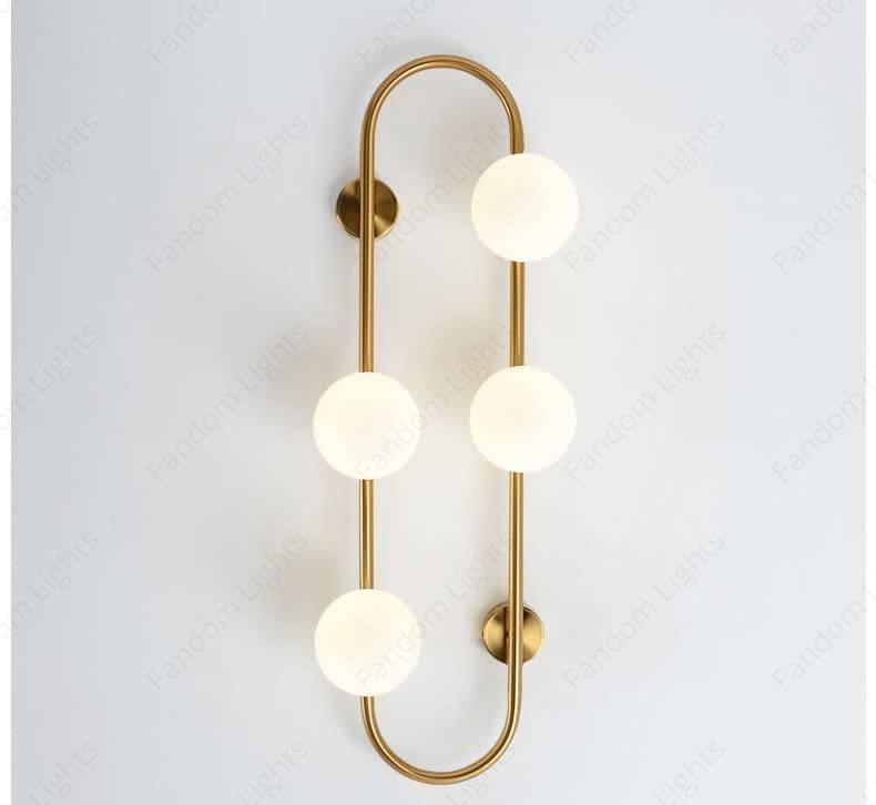 fandom-lights-wall-light-4-light-gold-frosted-glass-ball-wall-light ...