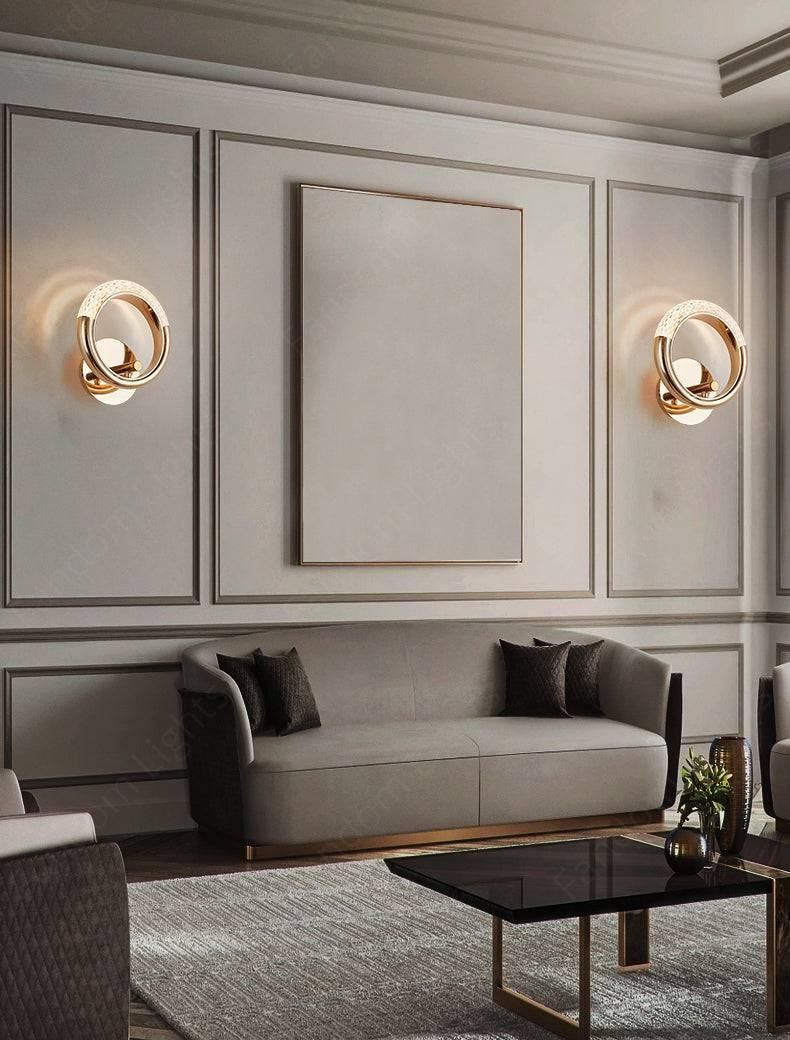 fandom-lights-wall-light-led-glass-crystal-golden-metal-wall-light-warm ...